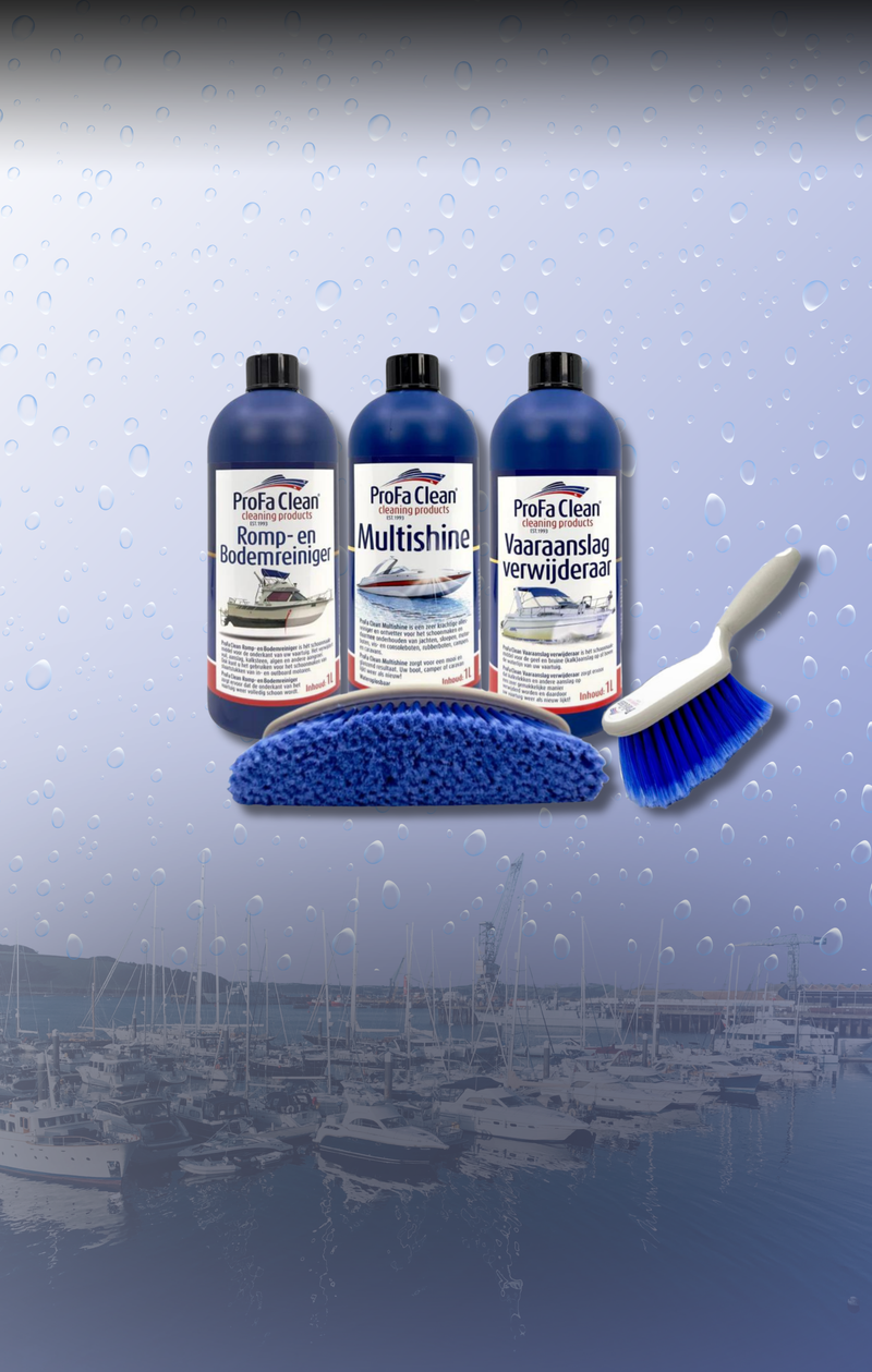 Schoonmaakproducten voor boten, campers en caravans